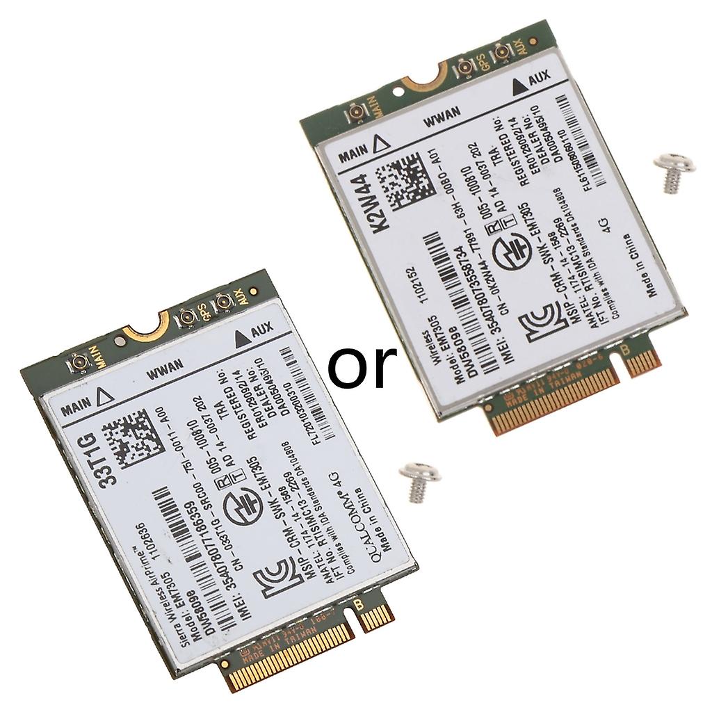 EM7305 DW5809ECard 4G LTE WWAN Card Module for Dell3340 Dedicated 4G ...