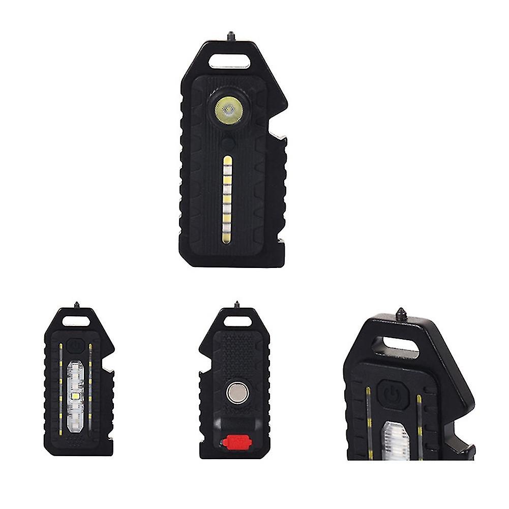 Led Red Blue Shoulder Police Light Usb C Rechargeable Flashing Safety ...