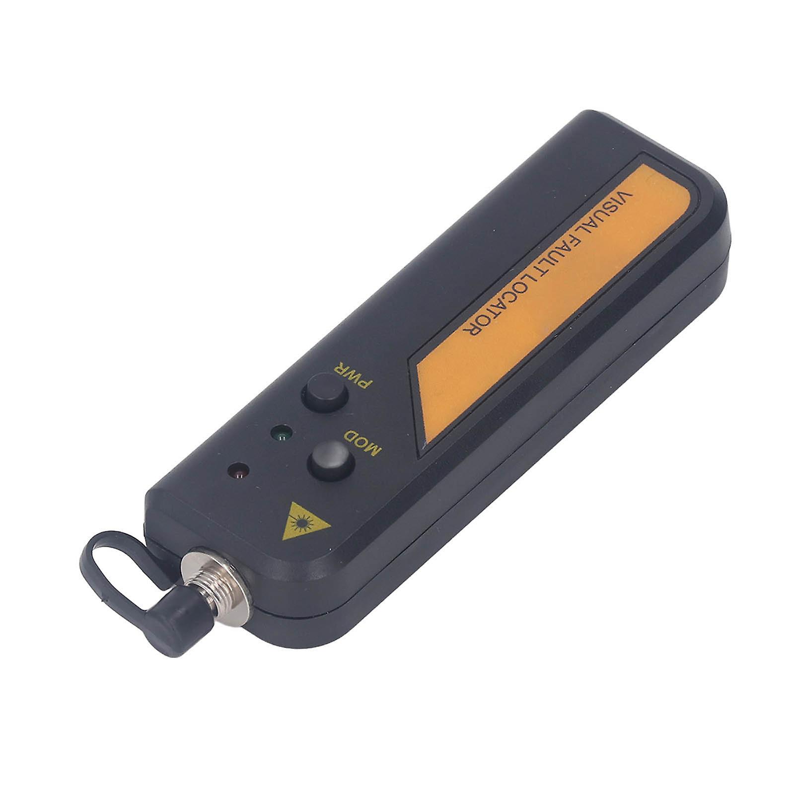 30KM VFL Fiber Optic Visual Fault Locator High Accuracy 2.5mm Interface ...