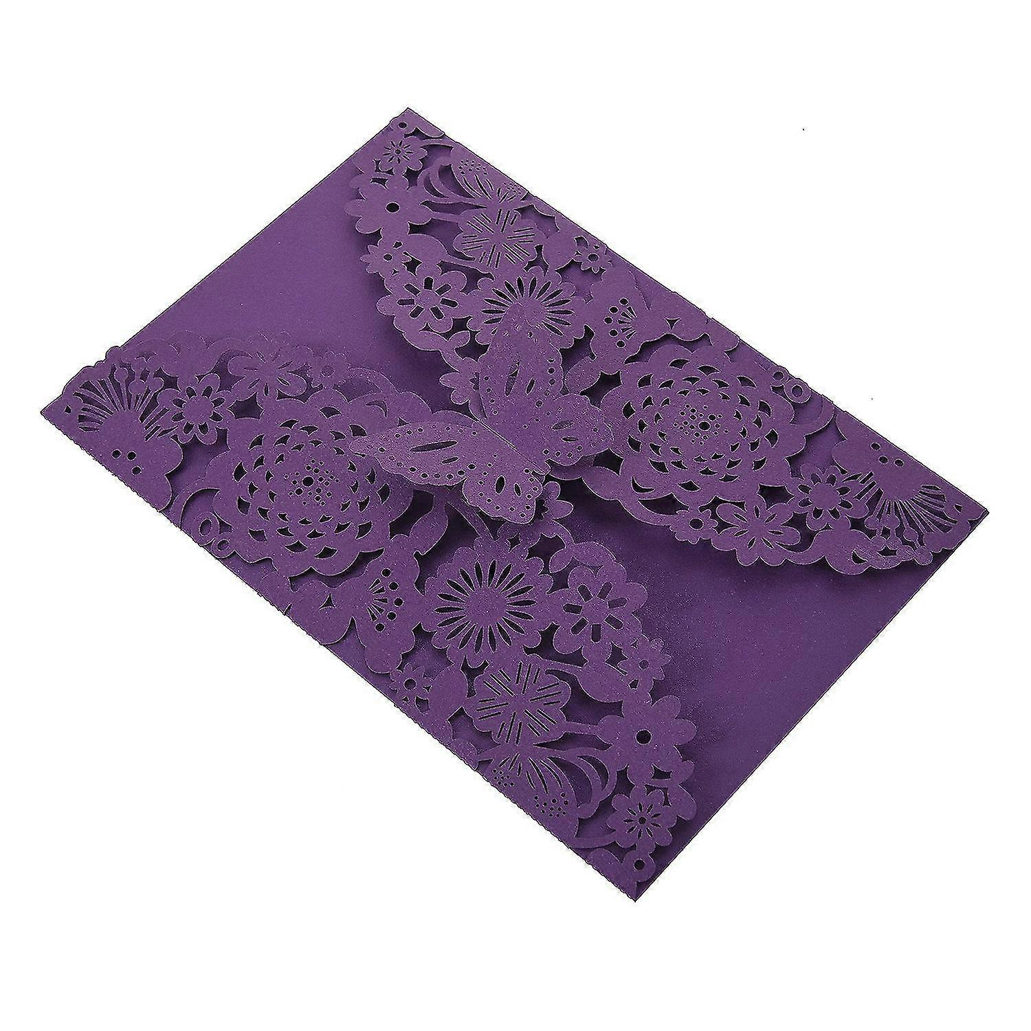 For 10Pcs/Set Delicate Carved Butterflies Romantic Wedding Party ...