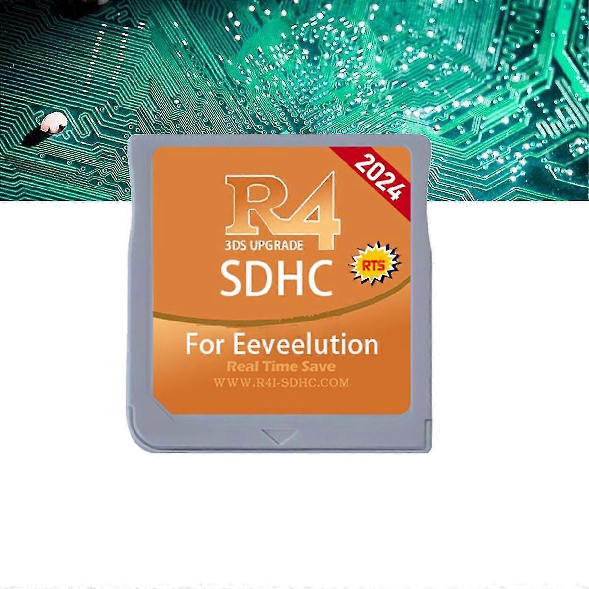 R4 Game Card R4i R4I-SDHC Burning Card compatible with Eeveelution ...