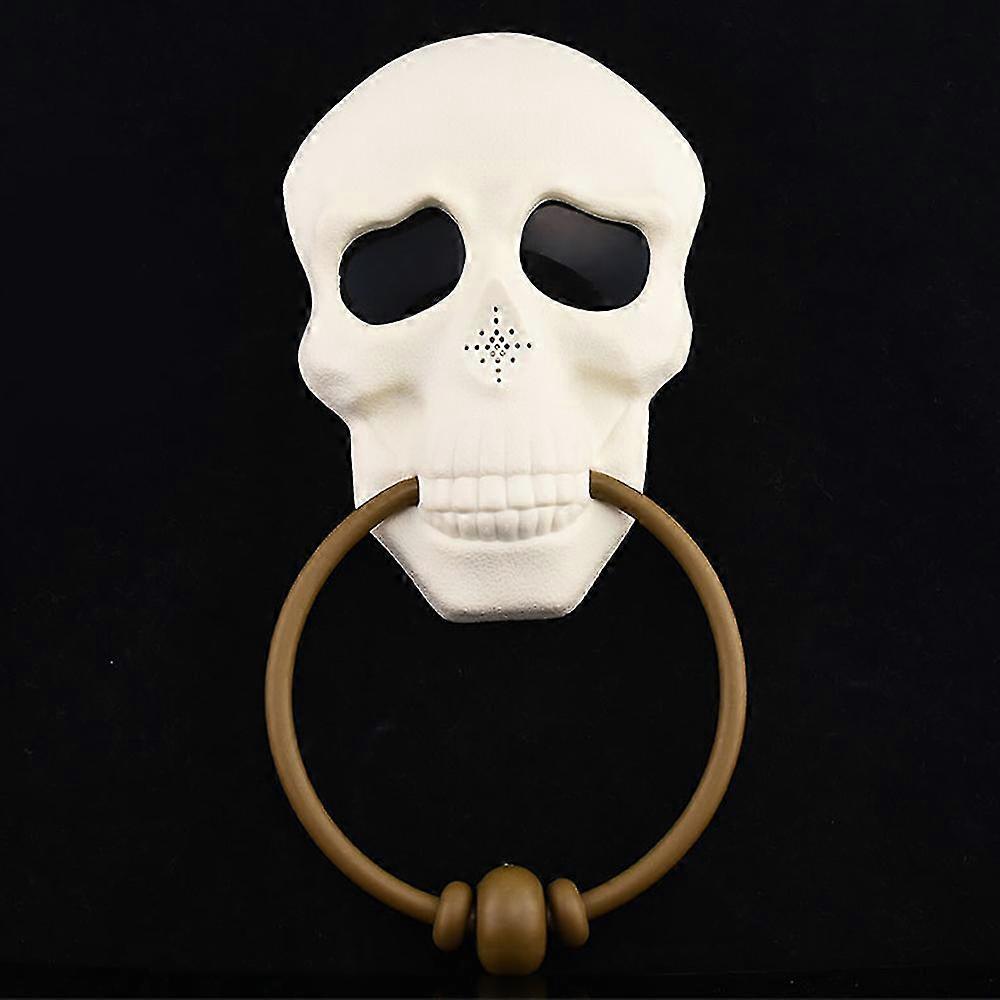 Halloween Motion Sensor Activated Door Bell With Sound Skull Haunted ...