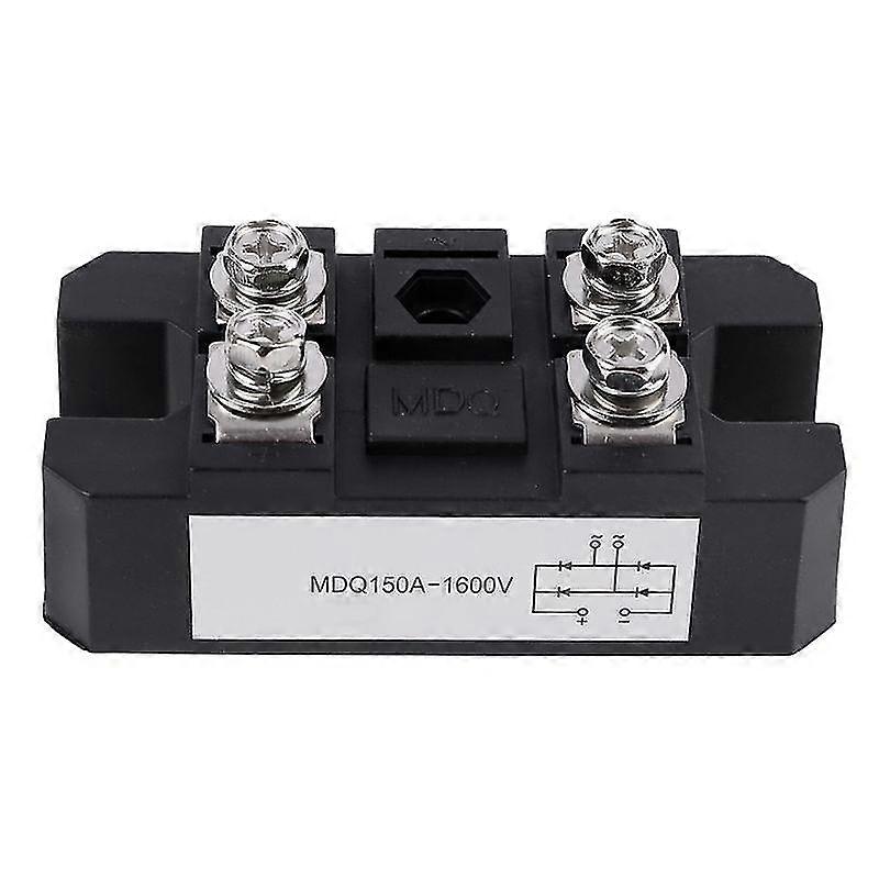 Black Single-phase Diode Bridge Rectifier 150a Amp High Power 1600v ...