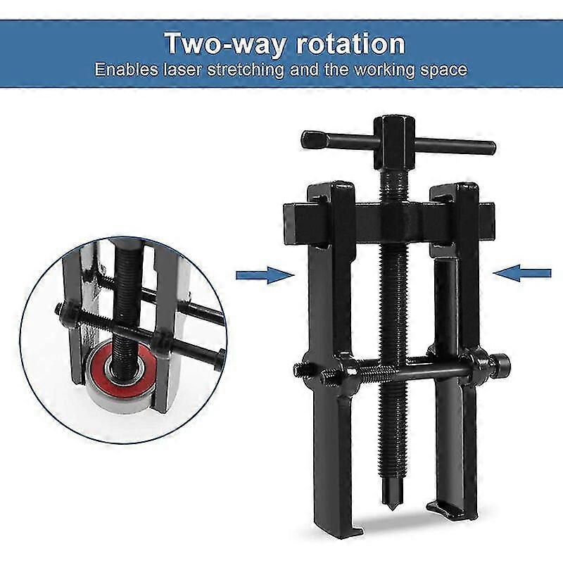 Carbon Steel Two Jaw Adjustable Bearing Puller - Straight Pump & Pulley ...