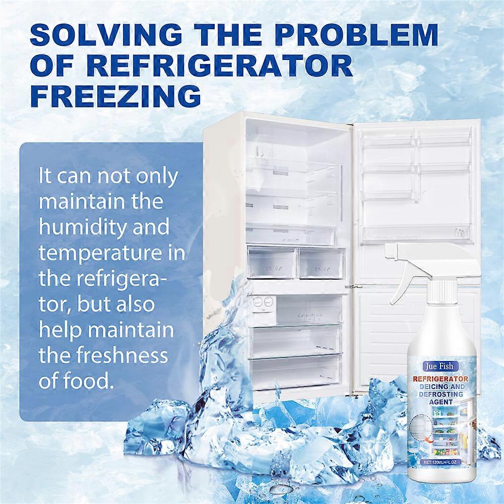 Defrosting Spray For Fridge Freezer,120ml Refrigerator Defrosting ...