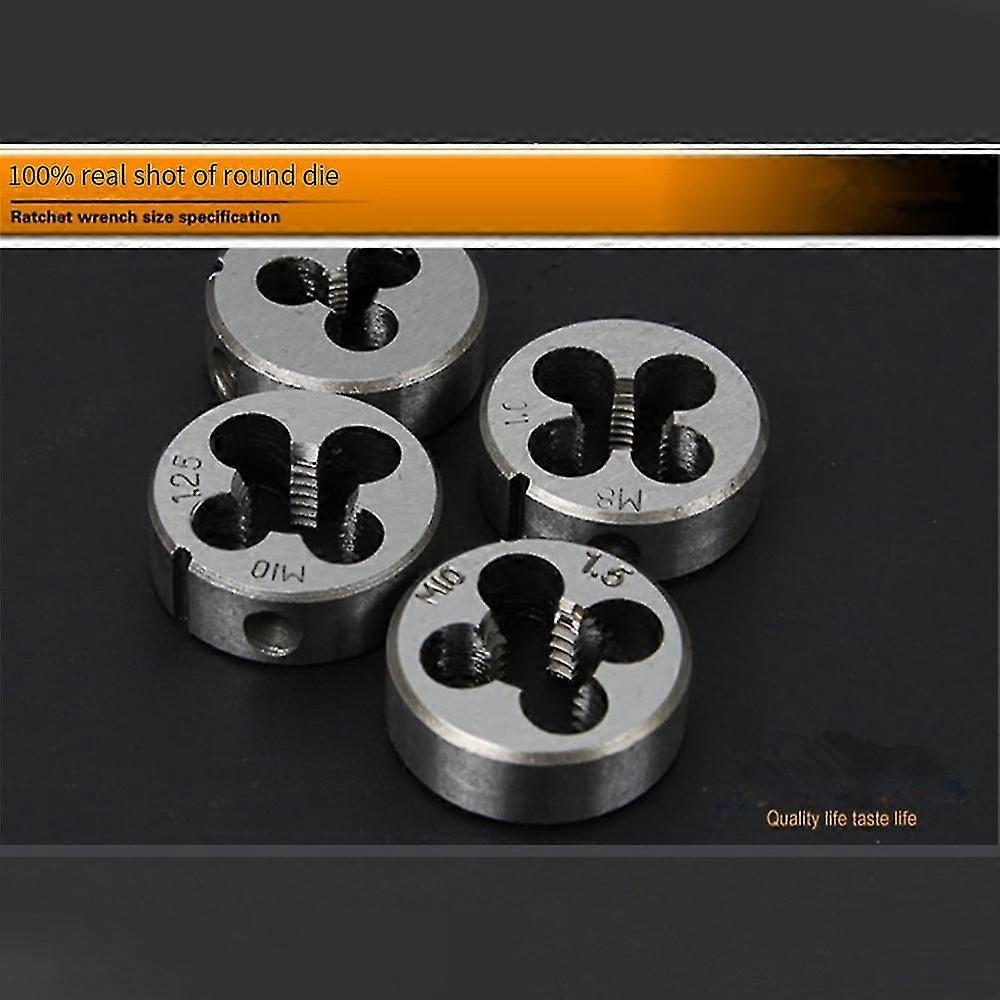 Right Hand Thread Die M1 M2 M3 M4 M5 M6 M7 M8 M10 M12 M13 M14 M16 Metal Thread Tool Metric ...