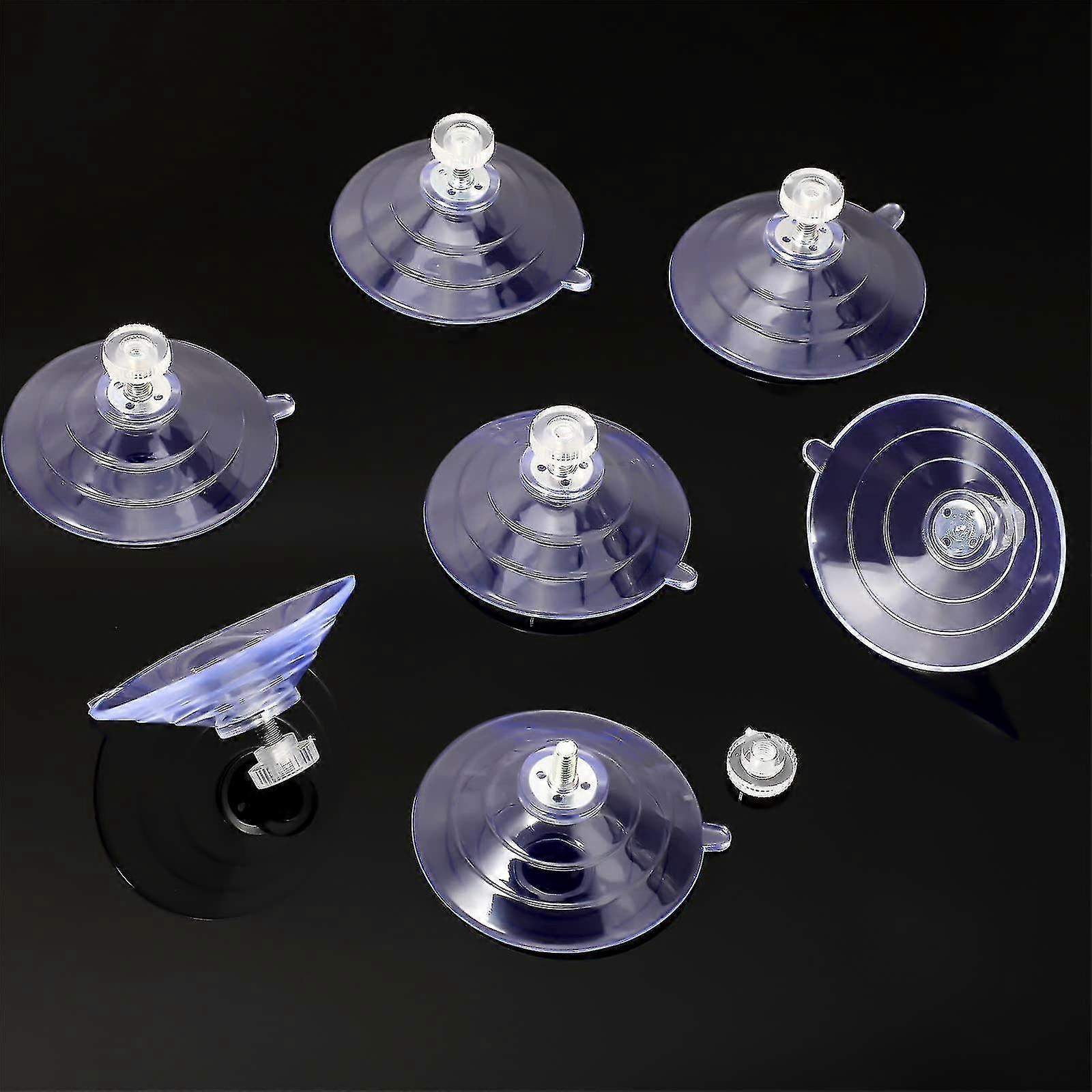 12 Large Suction Cups Plastic Suction Cup Clear Anti-collision Rubber ...