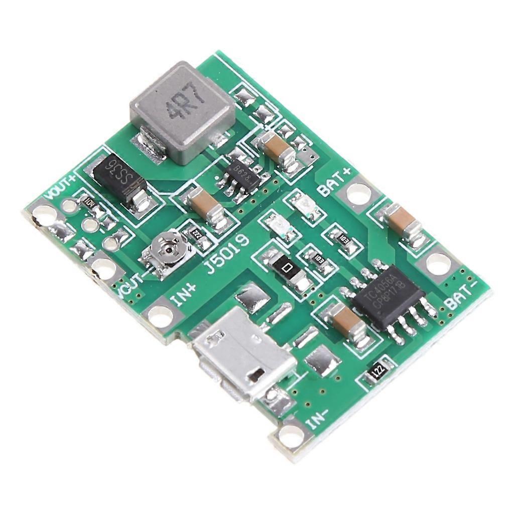18650 Lithium Battery Charger Boost Module 3.7V Step Up 9V 5V 2A ...