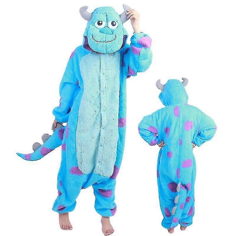 Xxl Monster Onesie Voor Volwassen Vrouwen Mannen Animal Kigurumi Pyjama ...