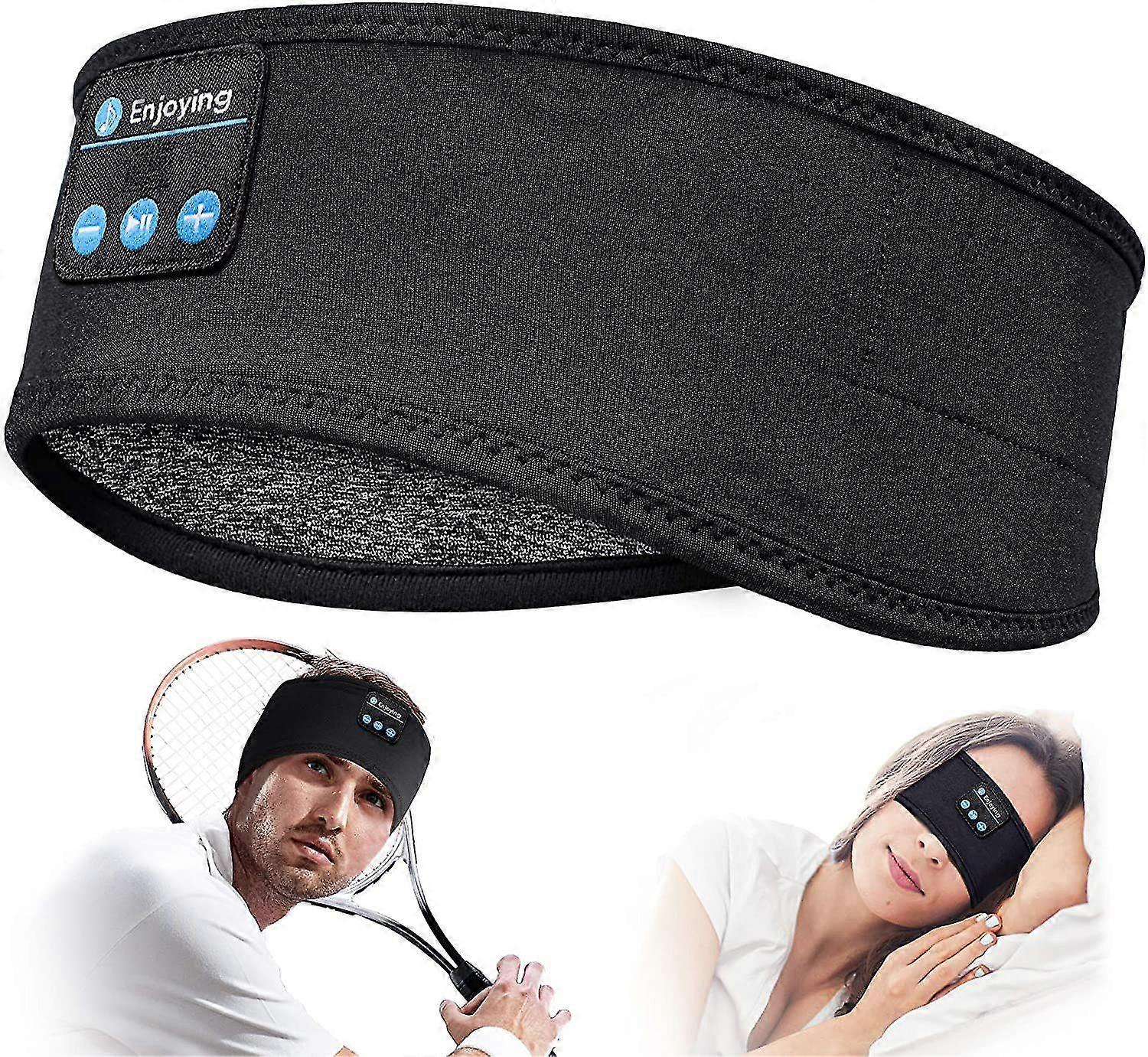 Bluetooth 5.0 Headphones Headband Sports Headbands Sleeping Workout ...
