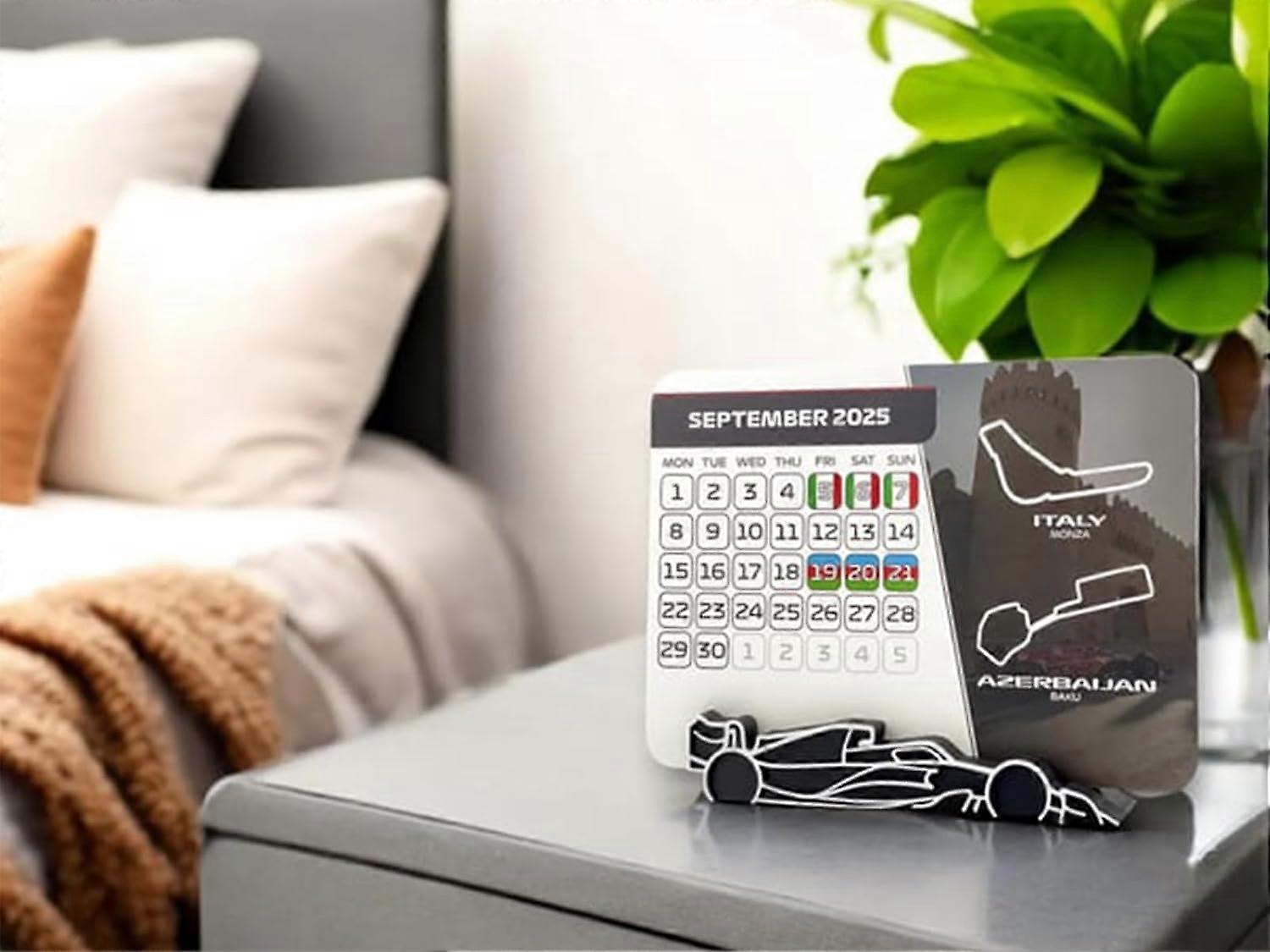 2025 Calendar, Racing Desk Calendar 2025, Car Calendar 2025, Racing ...