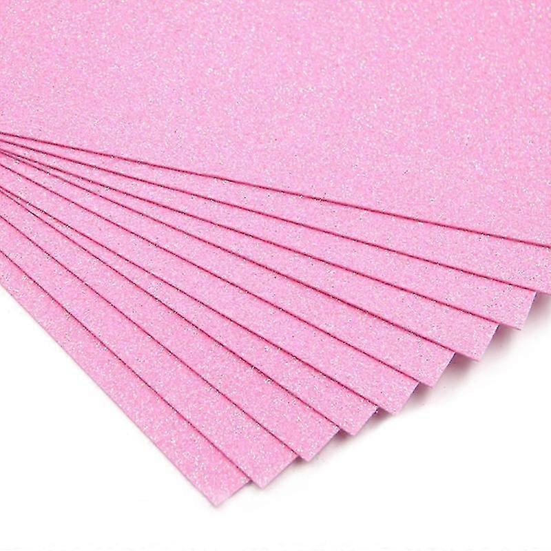 10 Pcs A4 Glitter Foam Papers Sponge Foam Eva Paper For Kids Diy Craft ...