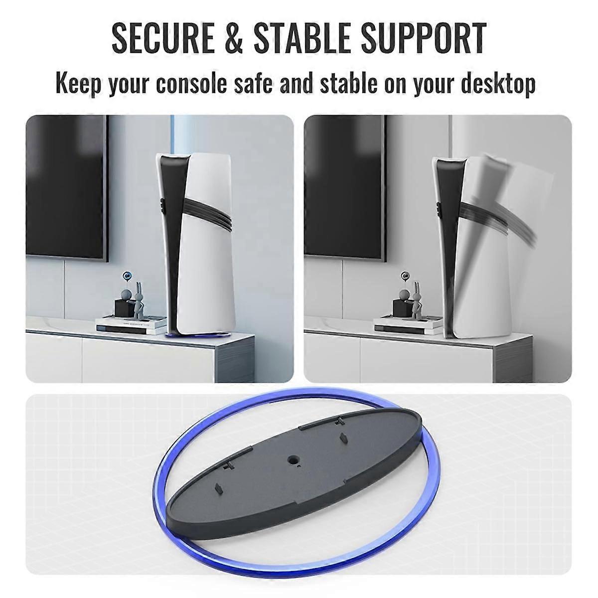 Vertical Stand Game Console Host Stand Anti-Slip Base Stand Replacement ...