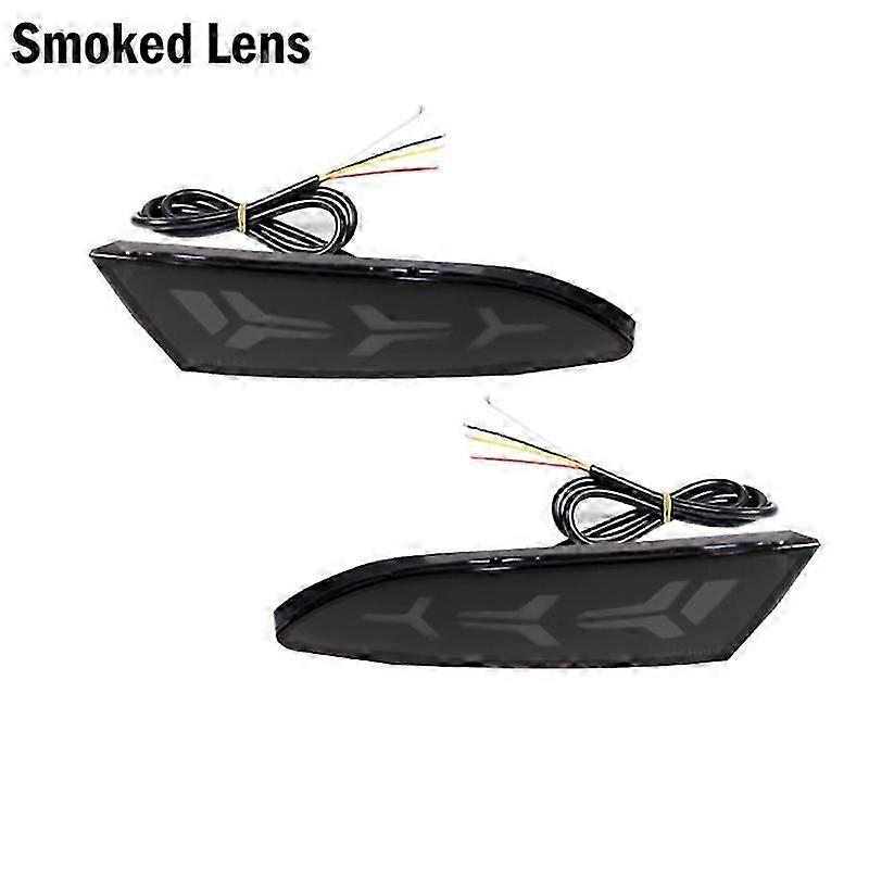 Fantastic Red LED Rear Bumper Reflectors Lights For 2012-2014 Ford ...