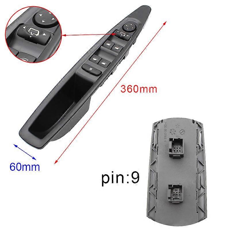 6554.HA Master Power Window Switch for Citroen C4 2004-2010 (Manual ...