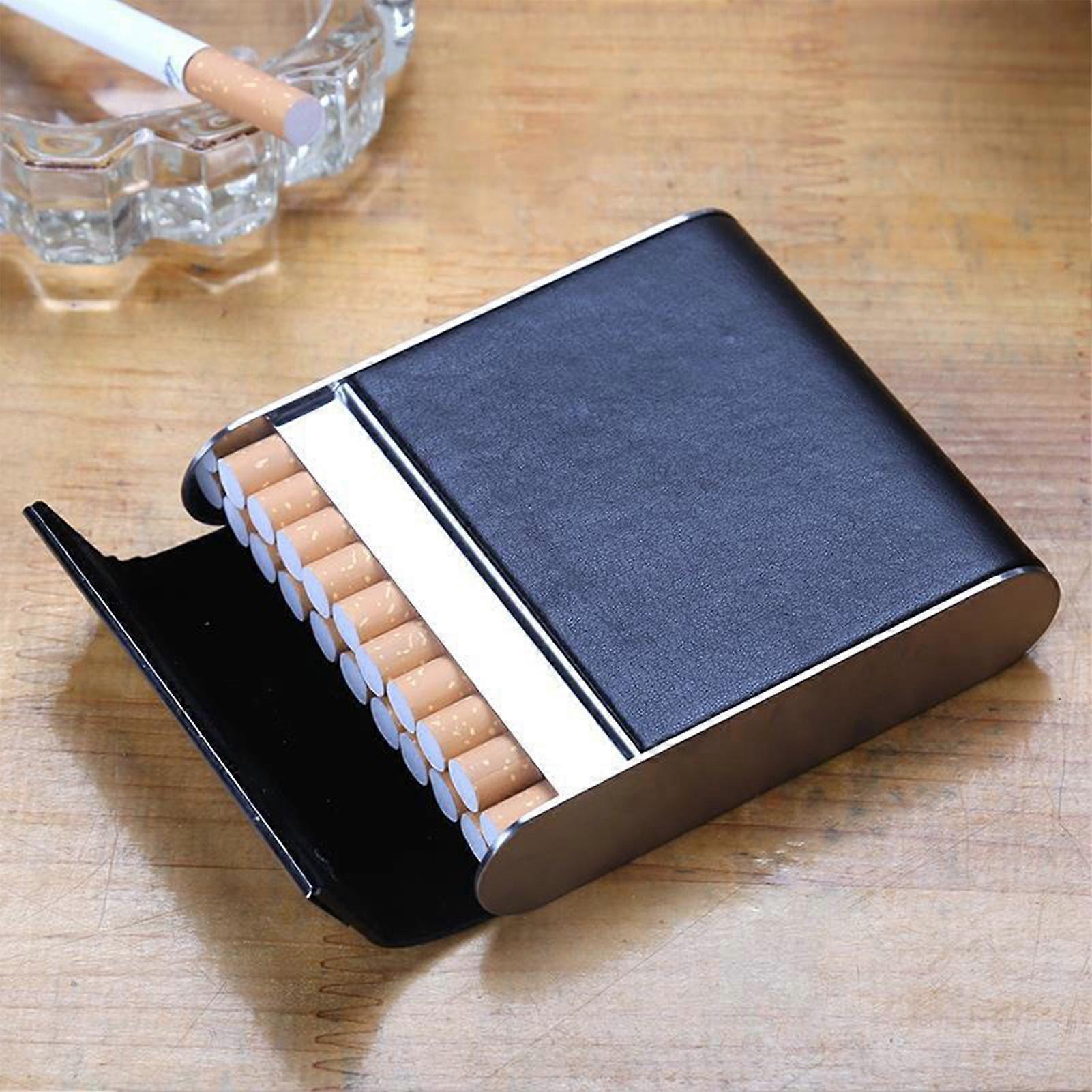 Stainless Steel Cigarette Case Waterproof Cigarette Holder Box for Men ...