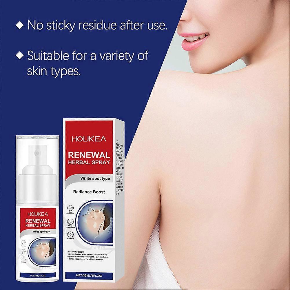 Vitiligo Treatment Spray, White Spots Remover Skin Renewal Herbal Spray, Improve Pigmentation ...