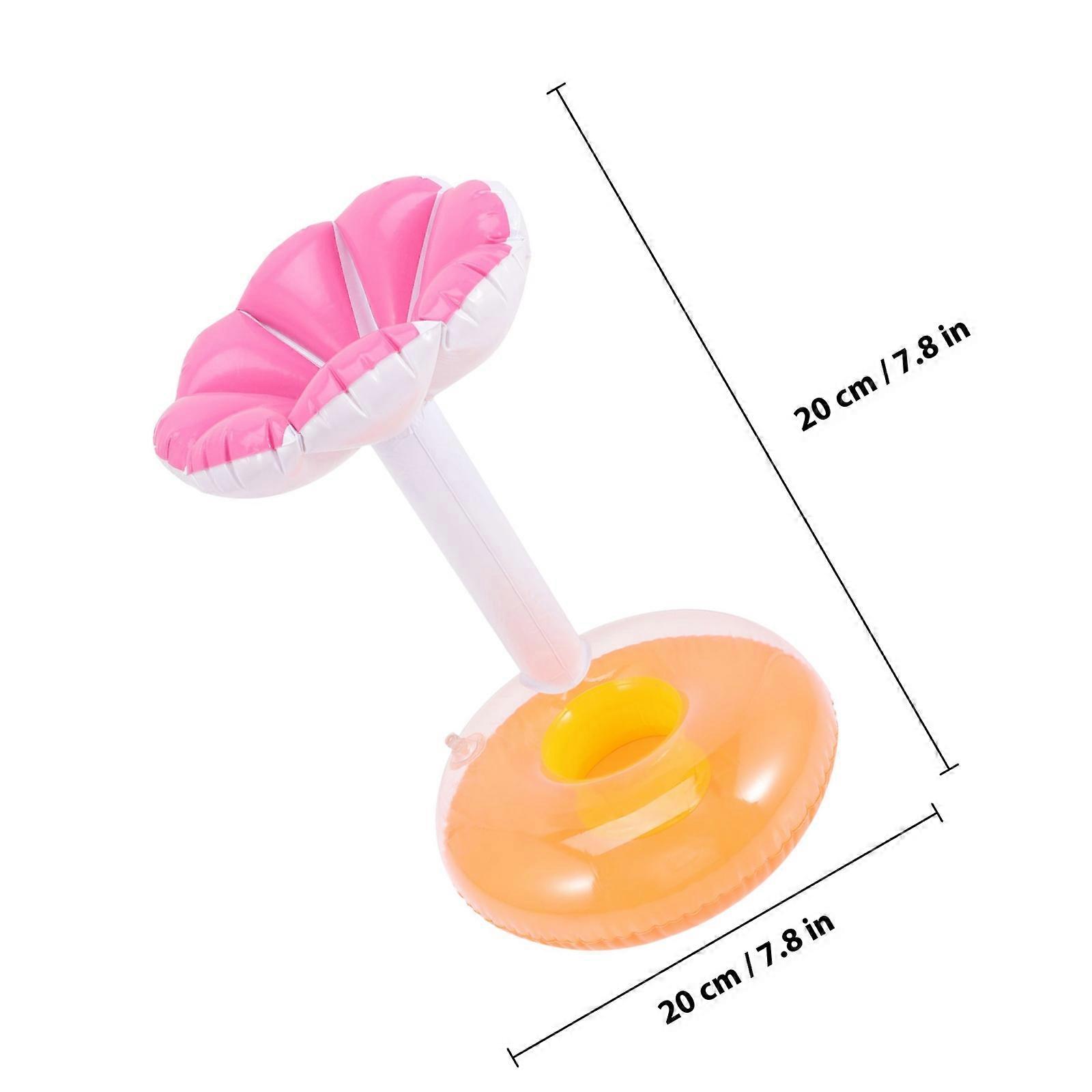 Inflatable Pool Cup Holders Cartoon Drink Floats Swimming Pools Beach ...