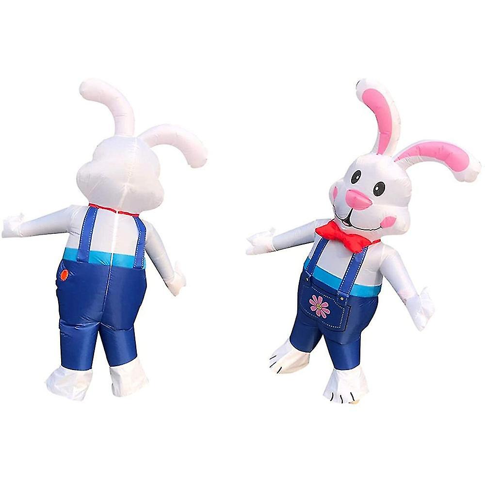 Easter Bunny Inflatable Suit Cartoon Costume Performance Cosplay Props ...