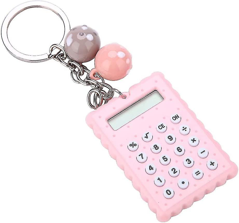 Mini Calculator, Portable Pocket Candy Color Pvc 8 Digit Electronic ...