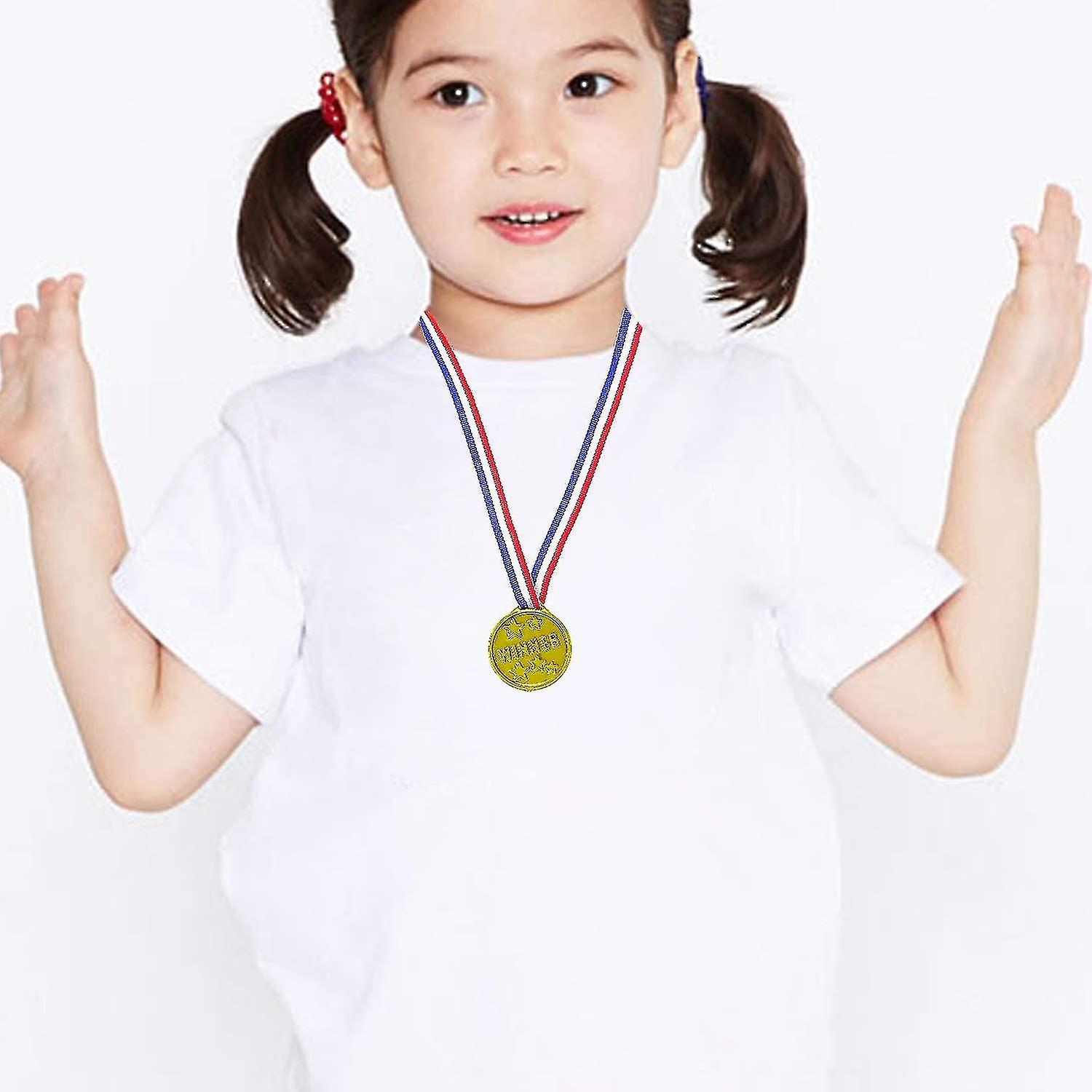 Medals For Awards For Kids, 20 Pieces Plastic Winner Award Medals For ...