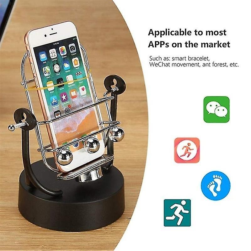 Automatic Walking Swing Phone Pedometer Stepper Machine Powered By Usb ...