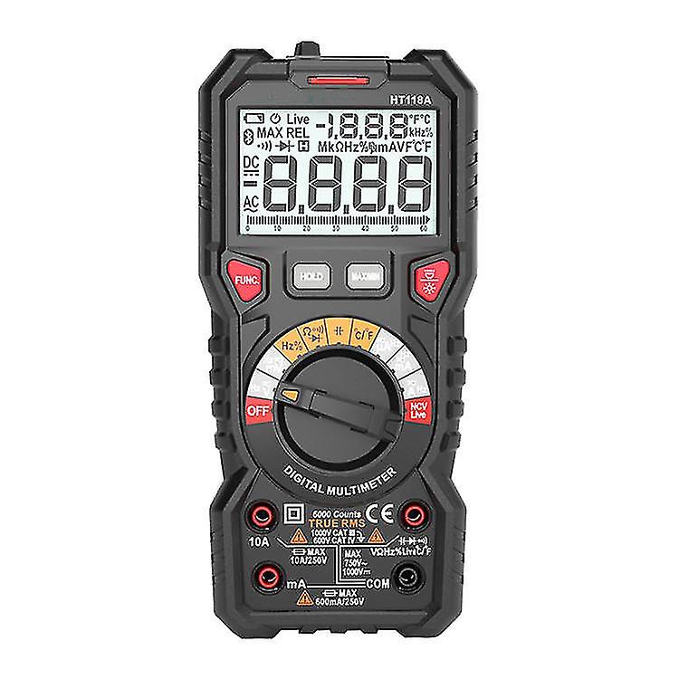 Digital Multimeter Trms 6000 Counts Voltmeter Auto-ranging Fast ...