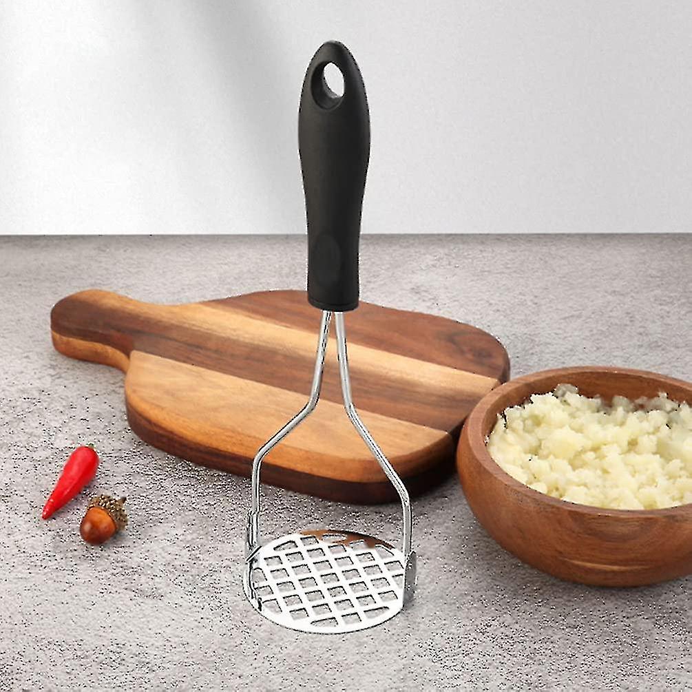 Potato Masher Stainless Steel Garlic Press Cooking Kitchen Gadgets For ...