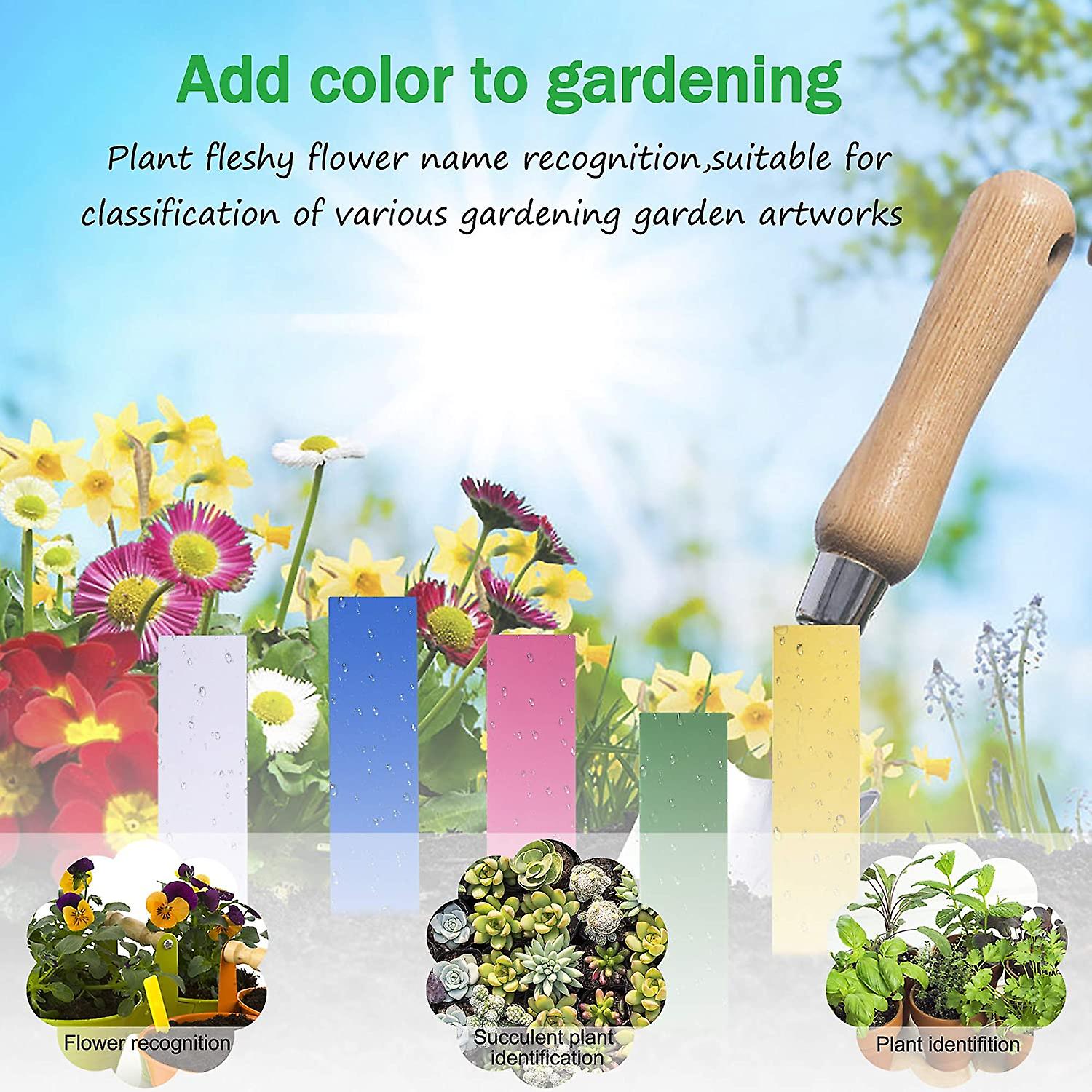 Plant Signs Weatherproof Plant Plug Labels Plastic Plastic Plant Labels ...