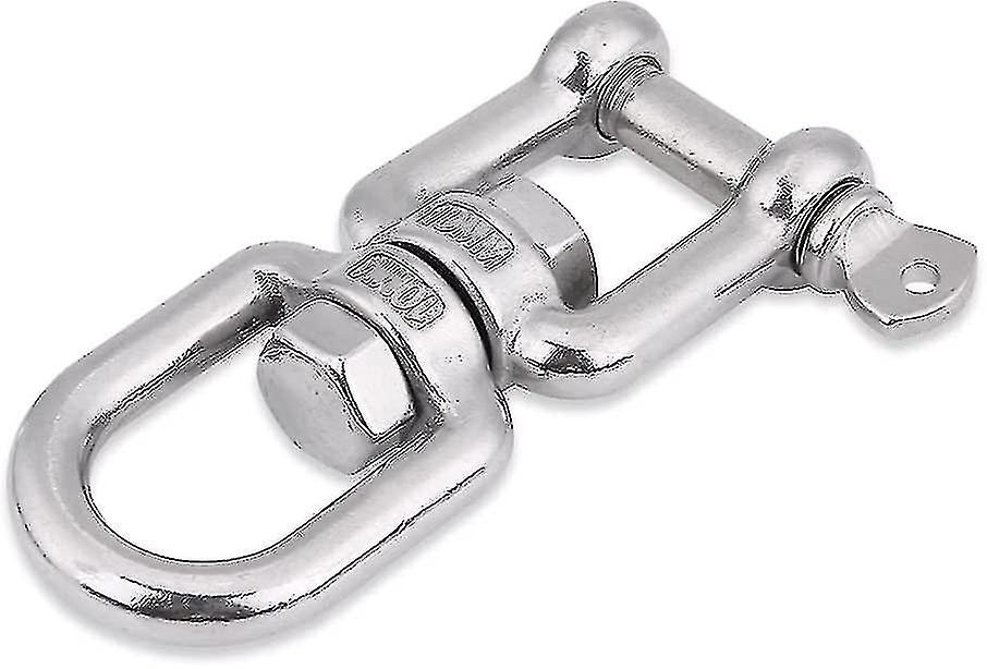 Heavy Duty 304 Stainless Steel Swivel Ring Snap Rolling Shackle Device ...
