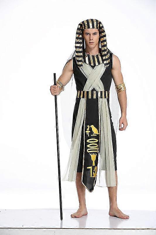 GYFDYM Halloween Costume Cosplay Egyptian Pharaoh Cleopatra Greek ...