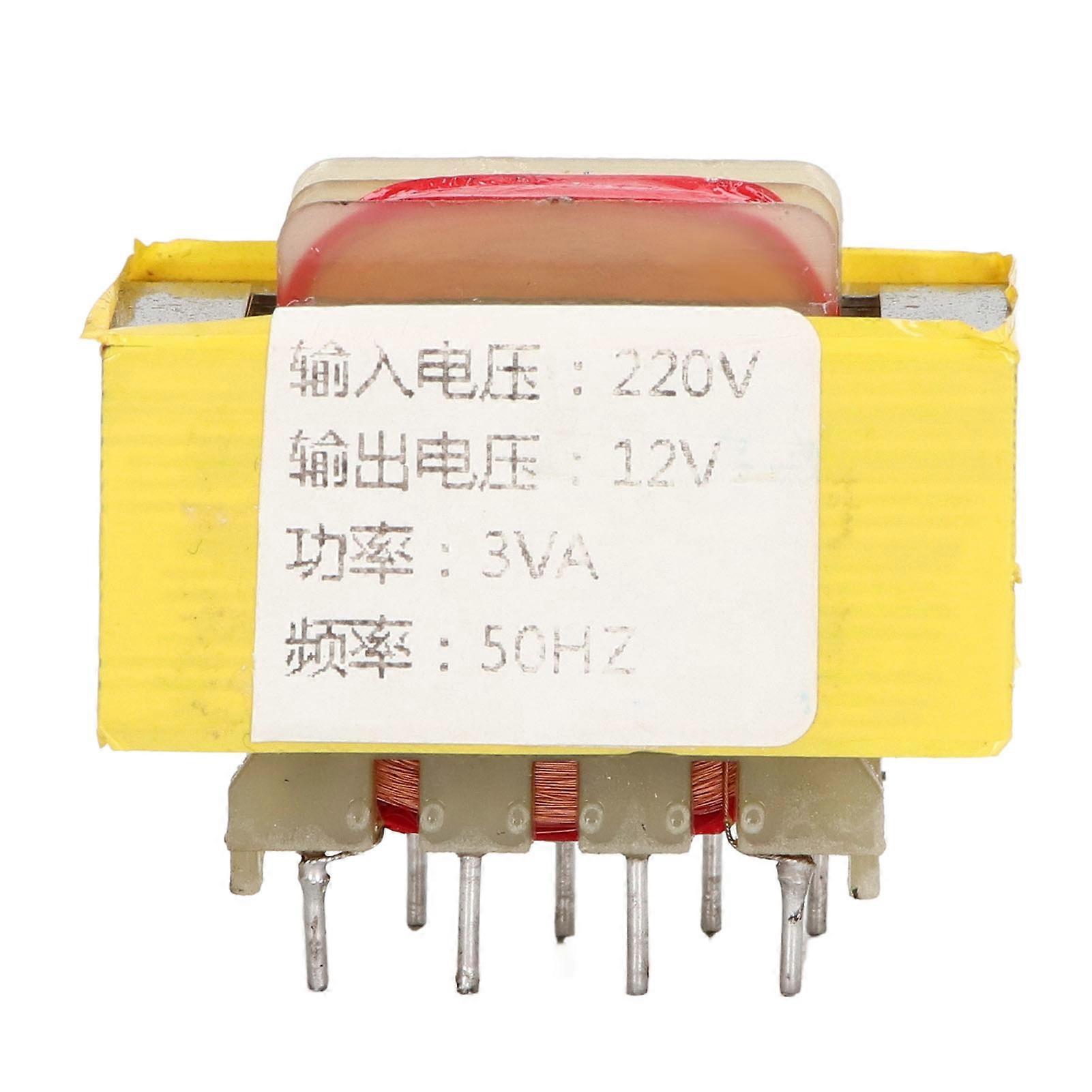 9 Pin Isolation Power Transformer 50HZ 3VA Input 220V Output 12V Power ...