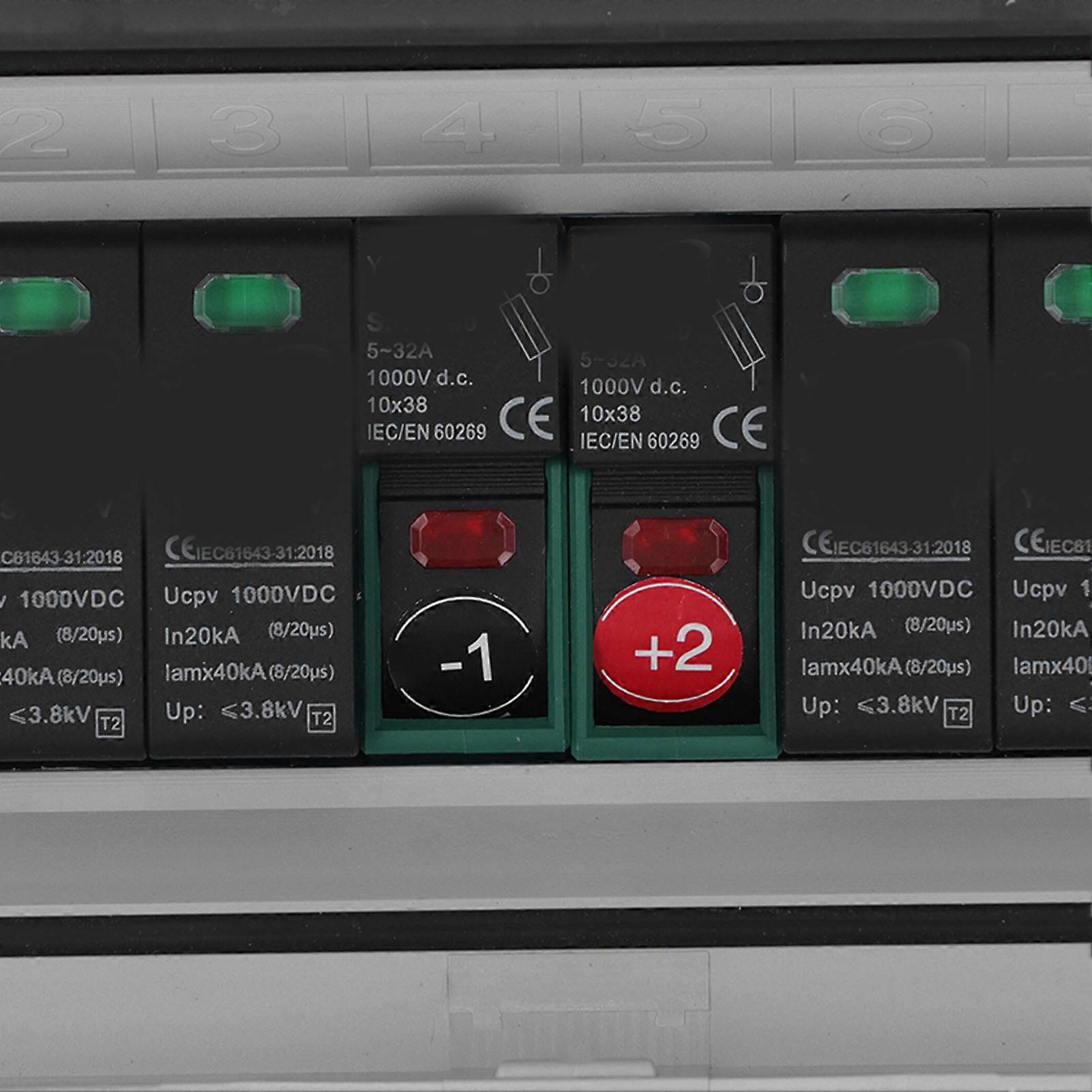 DC1000V Solar Combiner Box IP65 Waterproof 2 in 2 Out PV Junction Box ...