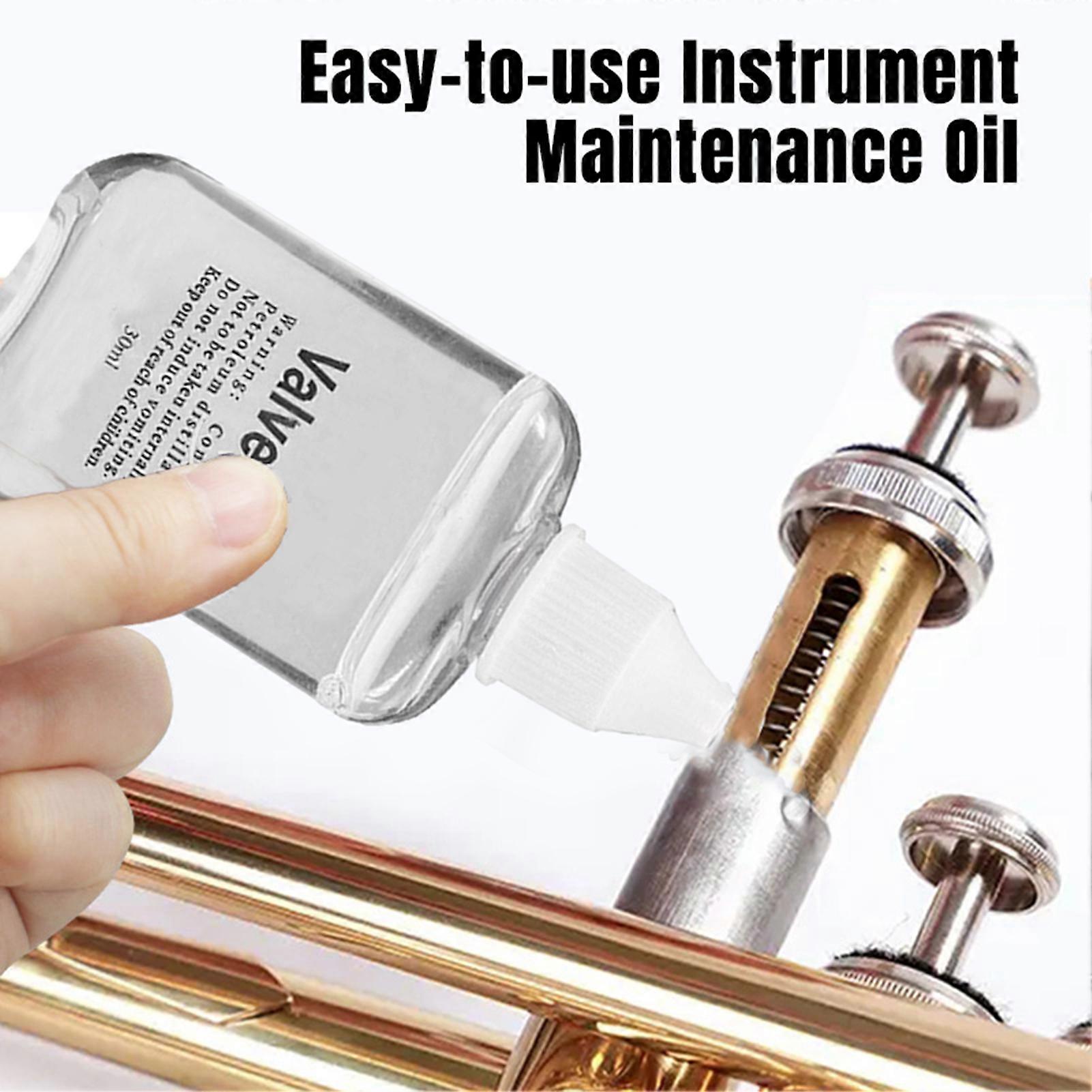 30ML Piston Valve Oil Trumpet Trombone Horn Tuba Brass Instruments ...