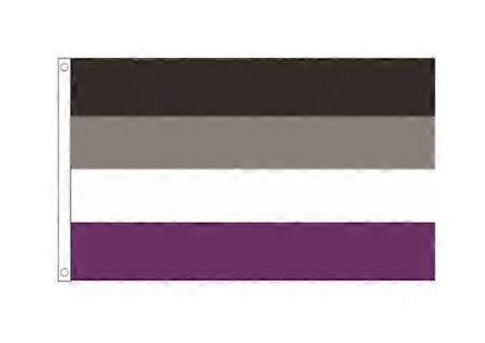 90x150cm Pride Genderqueer Gender Identity NONBINARY Non-Binary flag Asexuality asexual pride ...