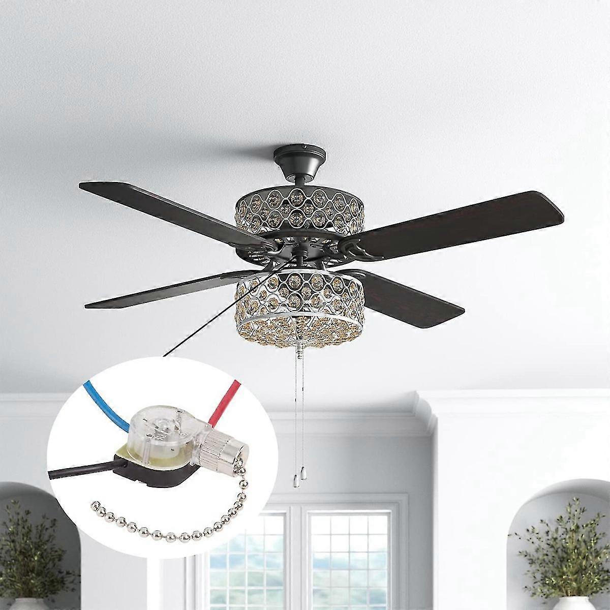 3Pack Ceiling Fan Light Switch ZE-110 Fan Switch 3 Way Speed Fan Switch ...