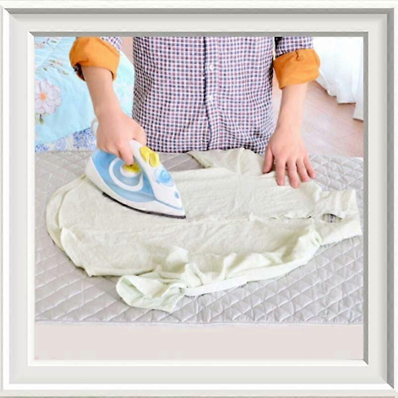 Insulated Ironing Cloth Steam Ironing Blanket Cotton Portable Tabletop ...
