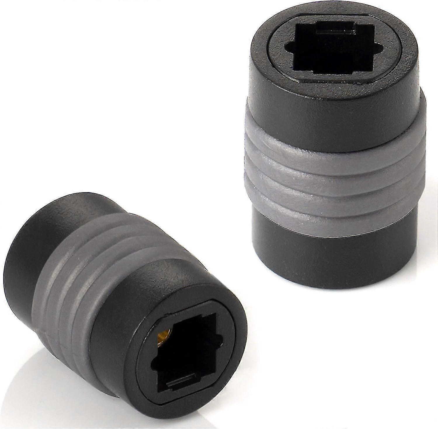 2x Toslink Adapters (toslink Female Connector To Female Connector ...