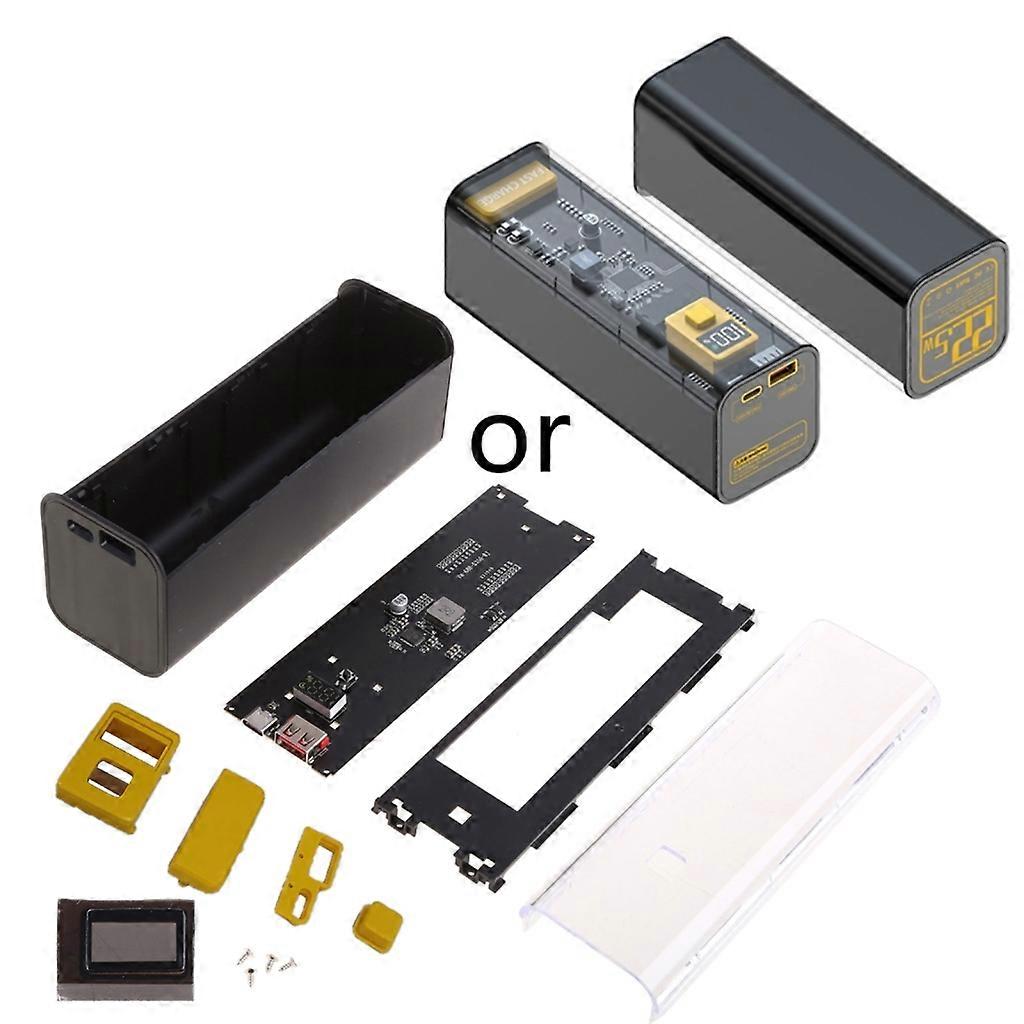 21700 Battery Storage Box Quick Charging DIY Power Bank Case Battery ...