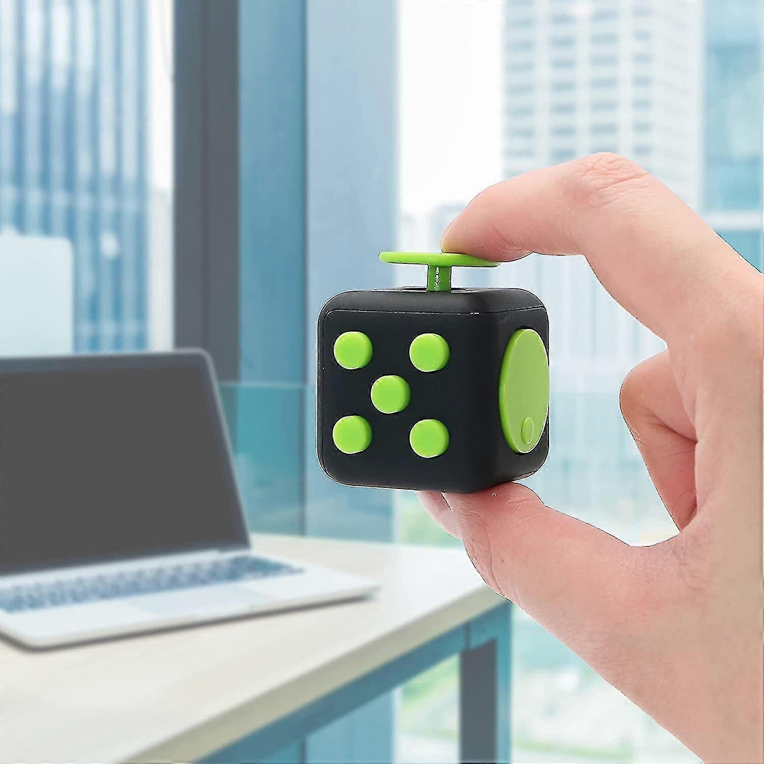 Fidget Cube Stress Anxiety Pressure Relieving Toy For Adults Children ...