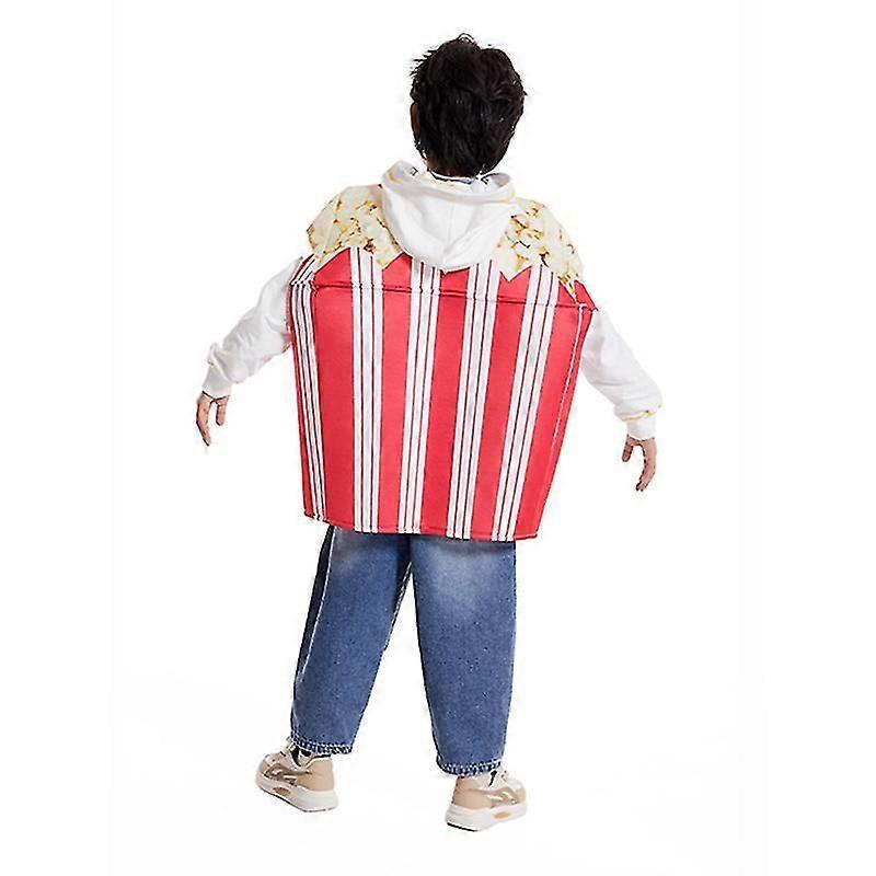 Movie Popcorn Costume Funny Food Popcorn Cosplay Costume For Adult ...