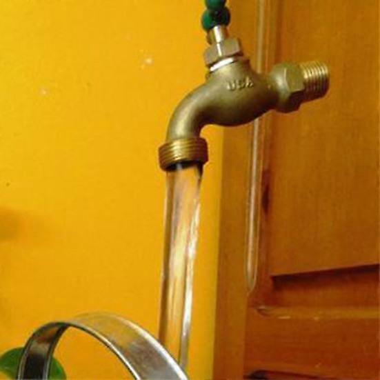 Invisible Float Faucet Fountain Decorating Metal Floating Tap Holiday ...