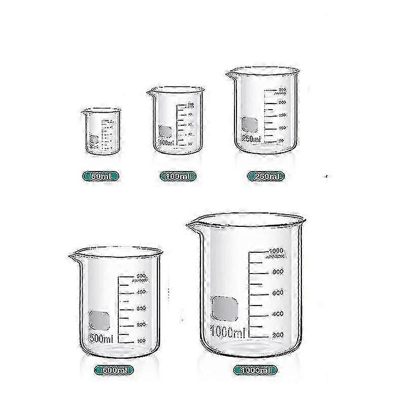 3000ml-5ml Pyrex Glass Beaker Borosilicate Gg-17 Graduated Beakers ...