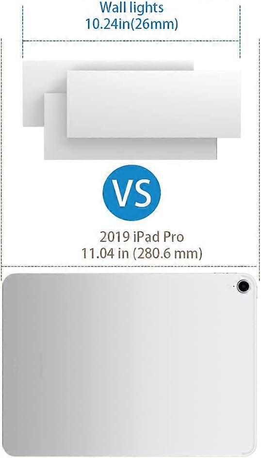 Modern Wall Mounted Lamp, Elegant Design Stair Lights Embedded LED Warm ...