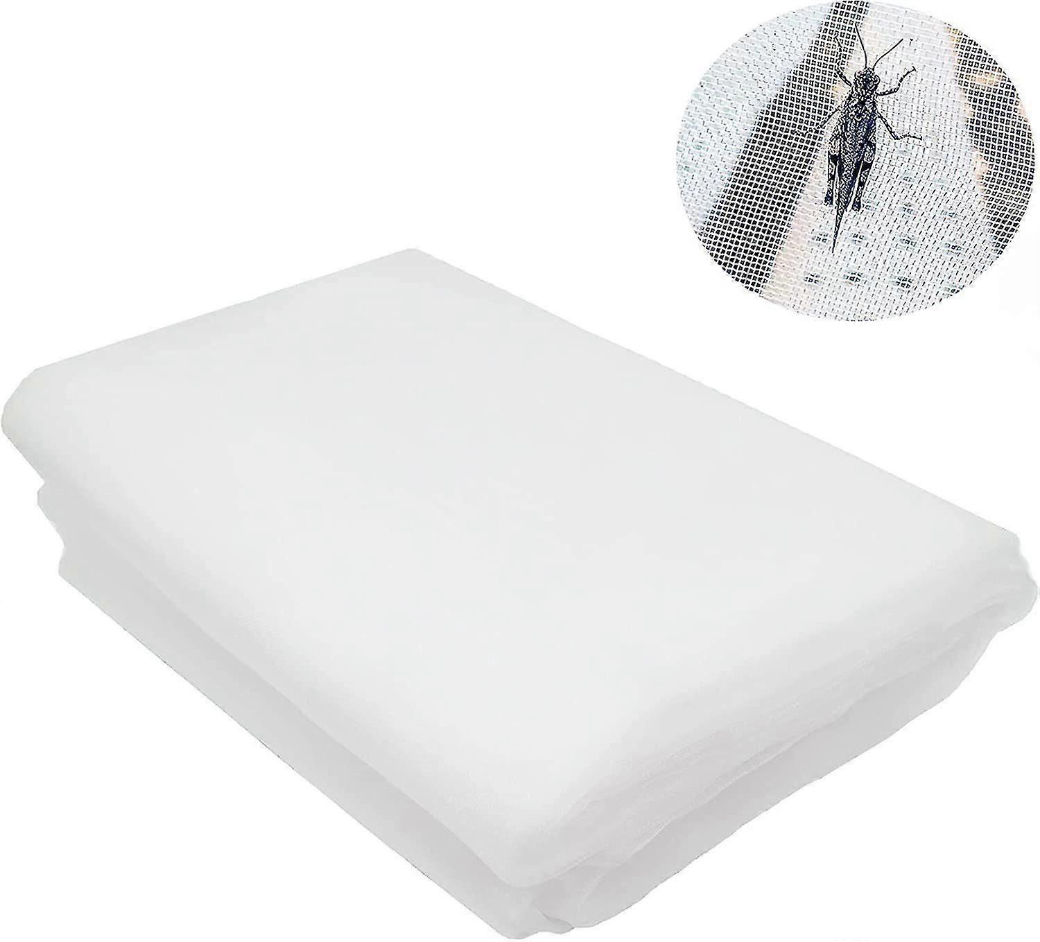 White Anti-Insect Netting Plant Protection Netting Insect Protection ...