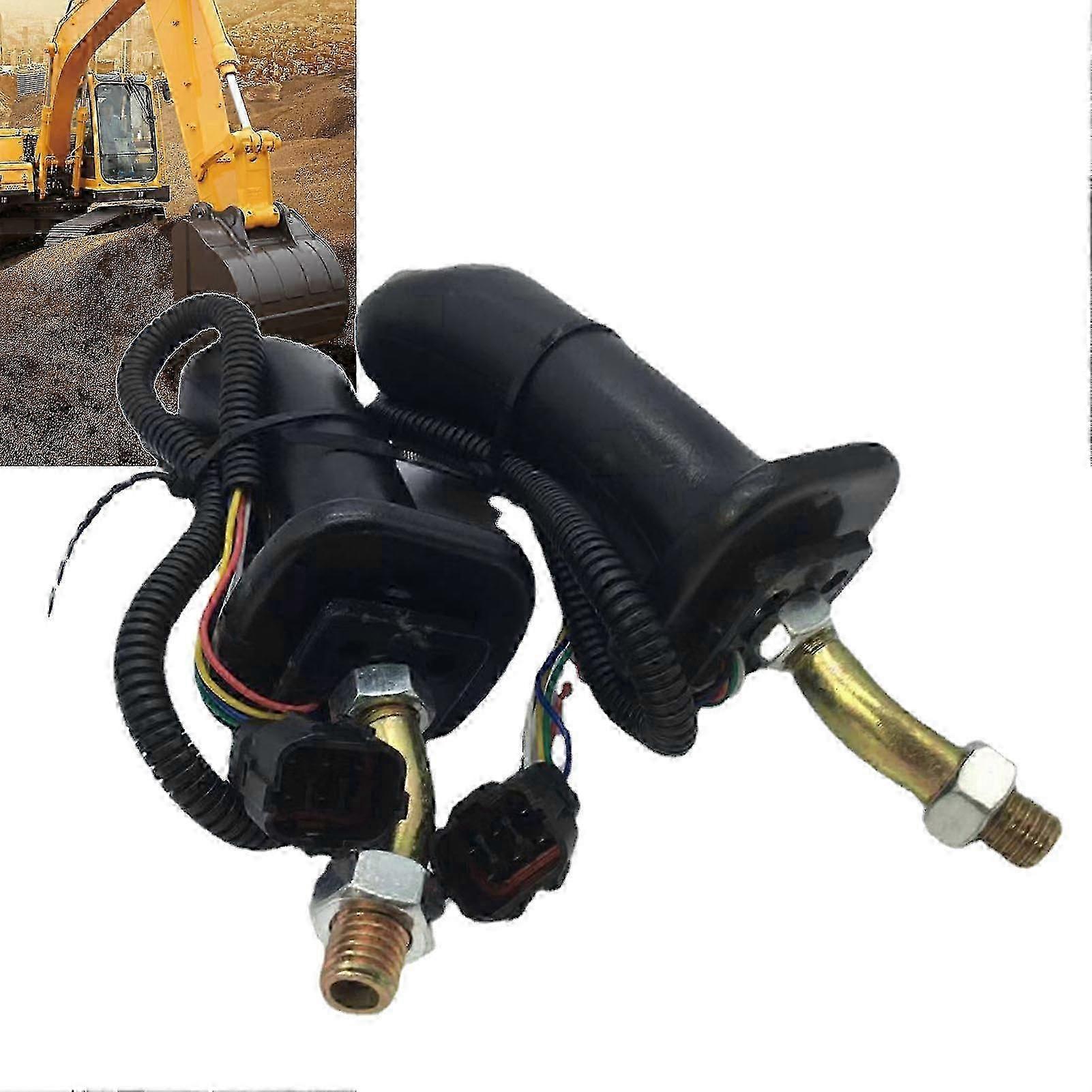 KOAVX DX225 Excavator Joystick Kit - 2PCS Handles with Ergonomic Grip ...