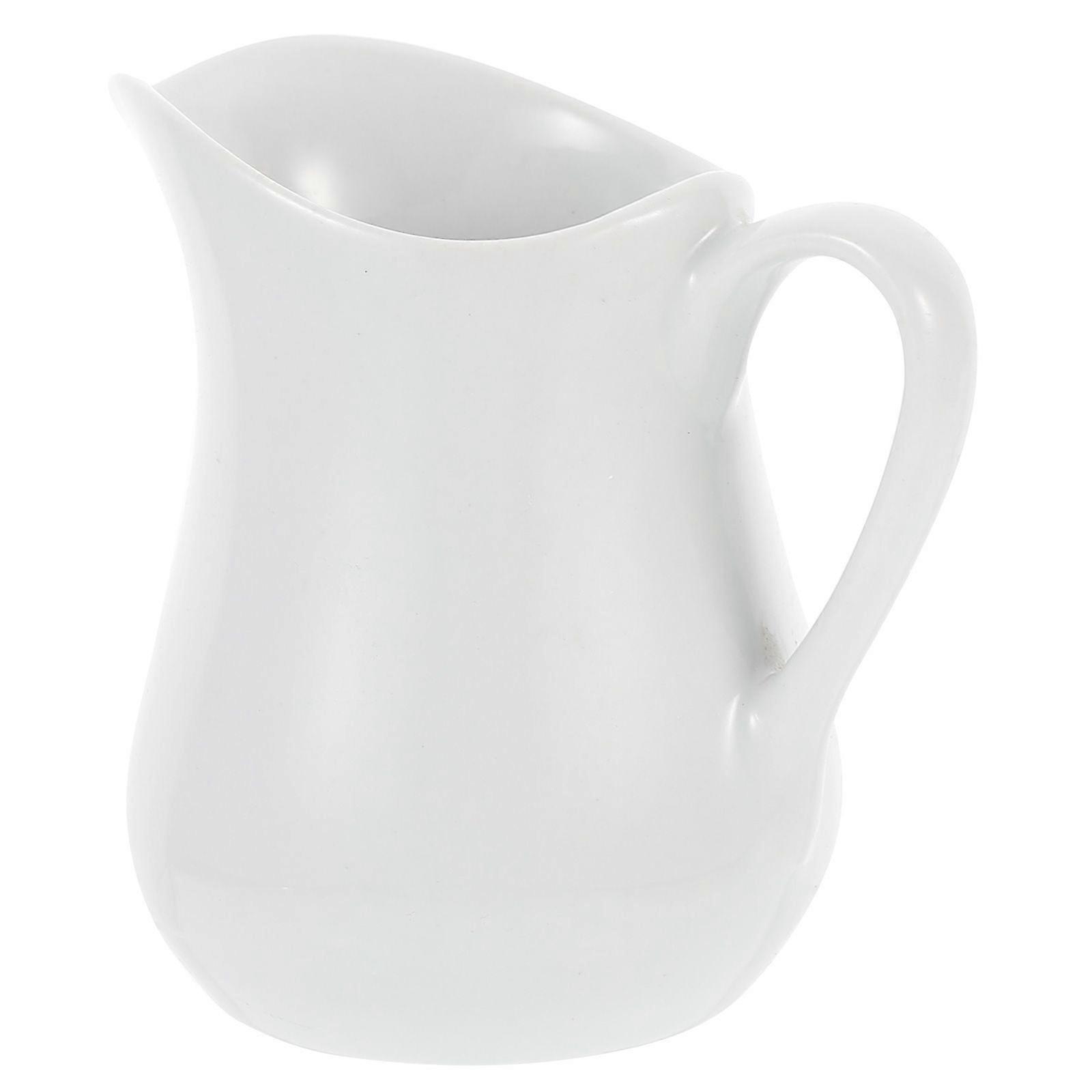 1 Pc Small And Portable Ceramic Milk Cup Milk Jug Pull Flower Cup ...