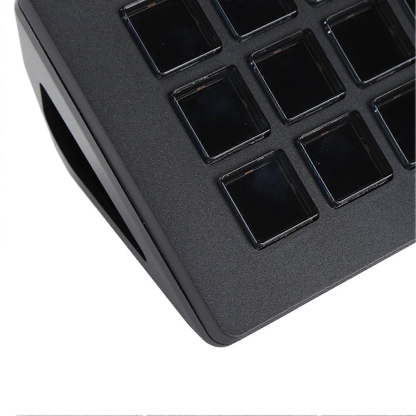 15 Keys Visual Keyboard Macro Keyboard One Key Operating LCD Custom ...