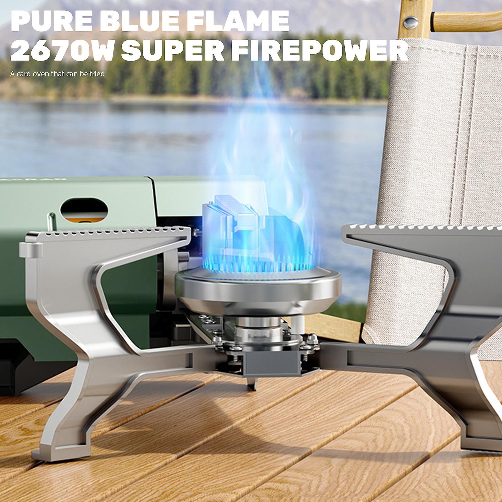 Outdoor Folding Cassette Stove Portable Windproof Picnic Stove ...