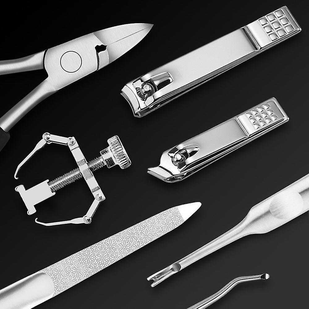 10pcs Pedi Tool Care Kit Ingrown Toe Removal Clippers Toe File Ingrown ...